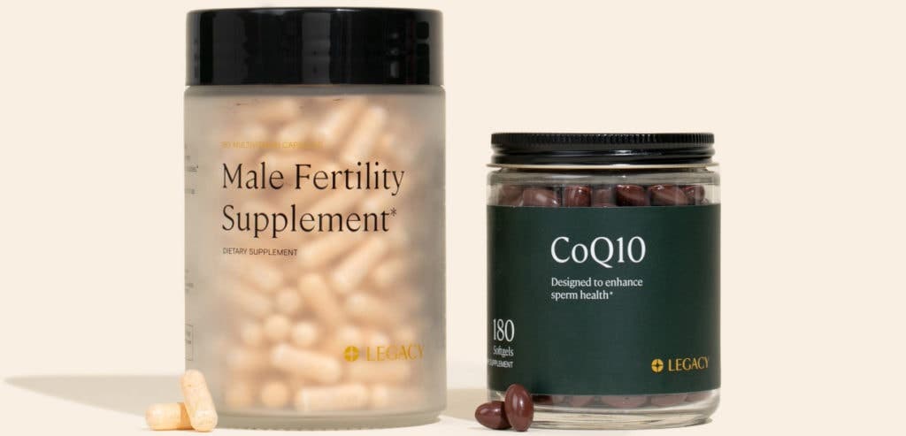 Male fertility supplements for sperm quality | Legacy